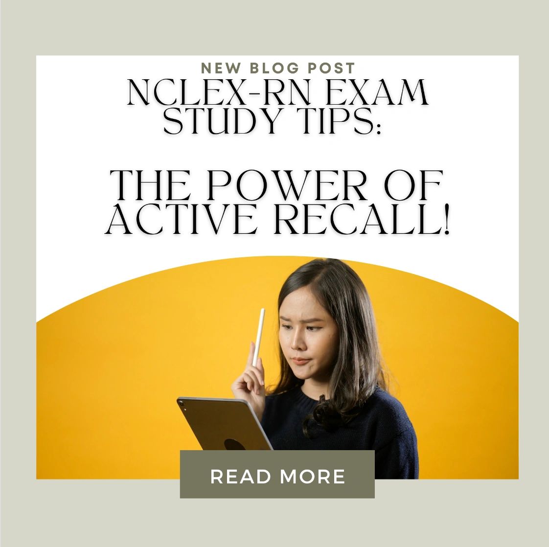 NCLEX-RN Exam Study Tips: The Power of Active Recall!